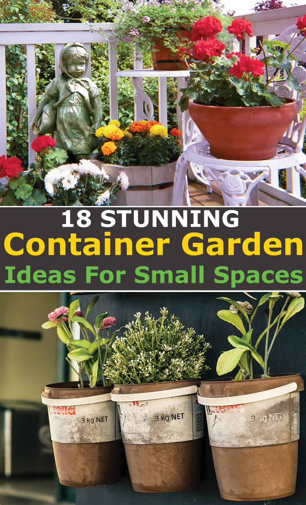 18 Stunning Container Gardening Ideas for Small Spaces - Hort Zone