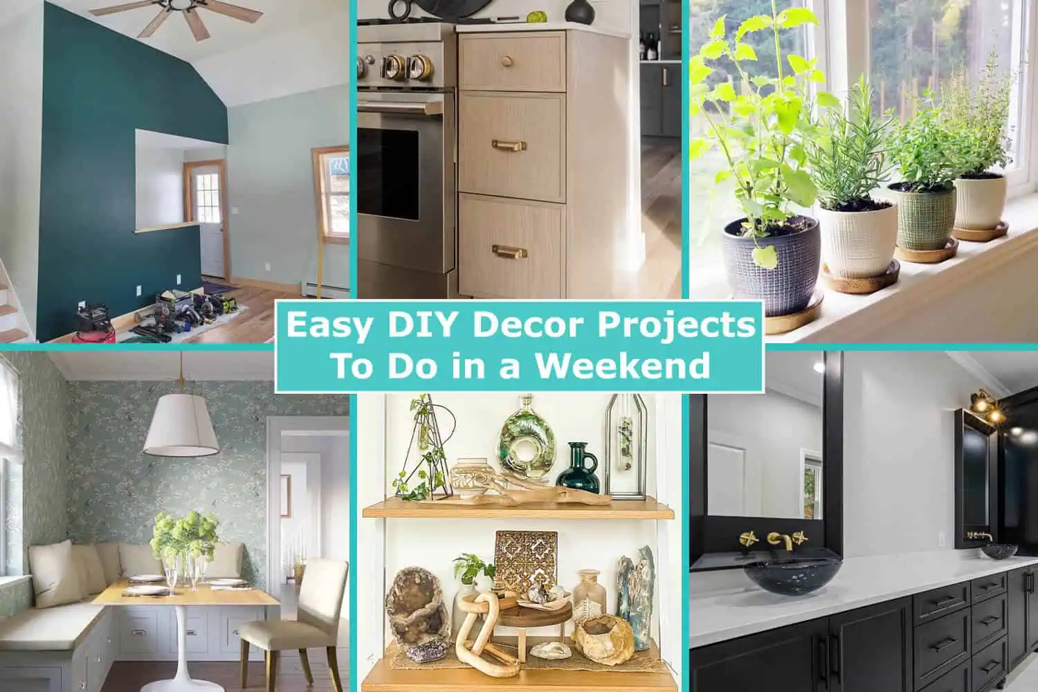 21 Easy DIY Decor Projects for a Weekend Makeover - Hort Zone